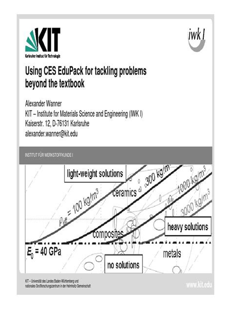 using ces edupack for tackling problems beyond the textbook pdf