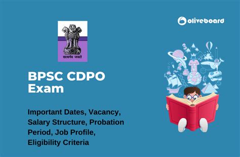BPSC CDPO Exam Important Dates Vacancy Salary Structure And More