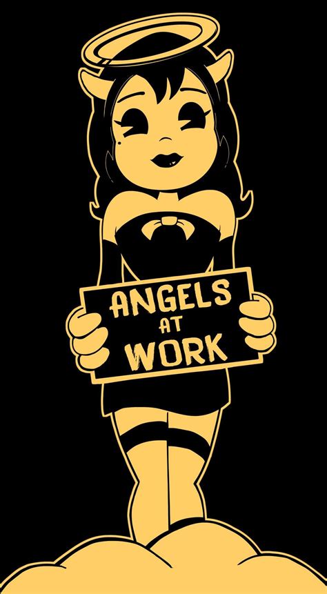 Bendy And Ink Machine Alice Angel Sticker Artofit