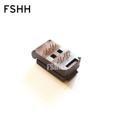 Fp 1 27 8 2 Ic Test Socket Fp 1 27 8 Fp8 Sop8 Soic8 So8 Burn In Socket Ic Socket Two Placement