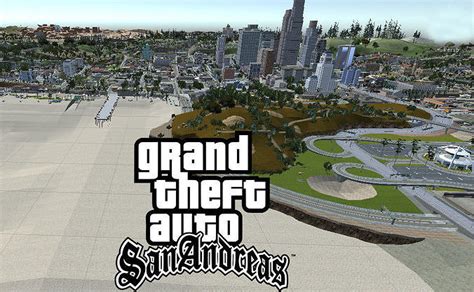 Gta San Andreas Map 3d Model Cgtrader