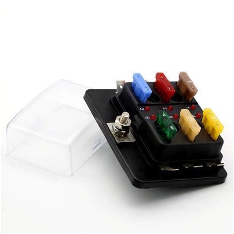 China Way ATO ATC Blade Fuse Block With LED Manufacturers Suppliers Factory Low Price