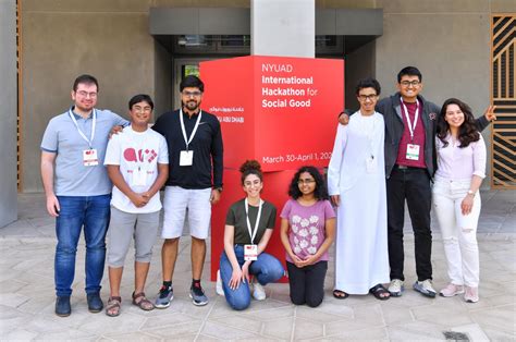 Nyuad Hackathon For Social Good In The Arab World Nyu Abu Dhabi
