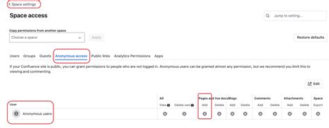 How Can I Allow Anonymous Users To Edit A Confluen