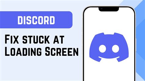 How To Fix Discord Loading Screen Youtube