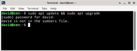 debian help i m not in the sudoers file dajhub