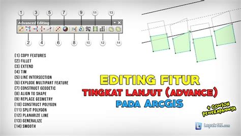 Editing Fitur Pada Arcgis Tingkat Lanjut Lapak Gis