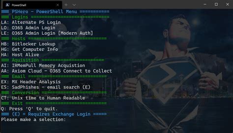Getting Started With A Powershell Menu Baker Street Forensics