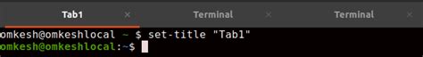 Bash How To Change The Terminal Title To Currently Running Process Stack Overflow