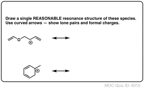 Resonance Structures Practice Master Organic Chemistry