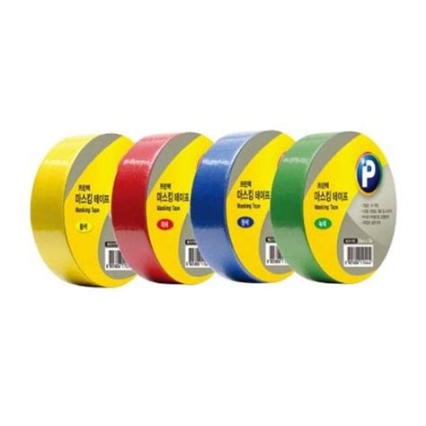 프린텍 컬러마스킹테이프24mmx10m 적색 홈플러스 택배배송