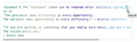 code block and colored block text formatting amplenote