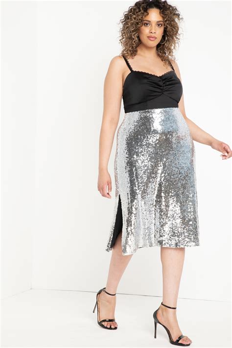 Plus Size Sequin Skirts Shopping Guide 19 Skirts To Shop Now