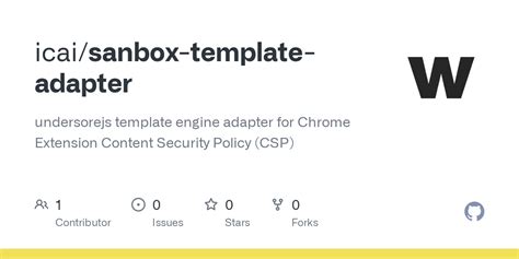 github icai sanbox template adapter undersorejs template engine