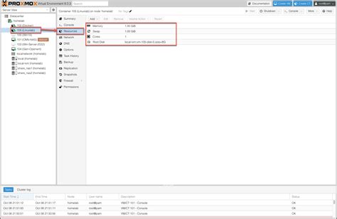 2配置 And 探索 Proxmox Ve Webgui 管理页面 • Quentins Blog