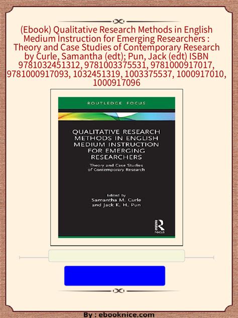Instant Download Ebook Qualitative Research Methods In English Medium Instruction For Emerging