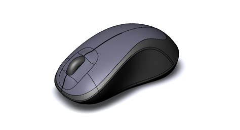 SOLIDWORKS Part Reviewer Mouse Assembly Tutorial