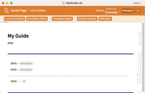 Authoring Guide Pages Using Documentation Tools—wolfram Documentation