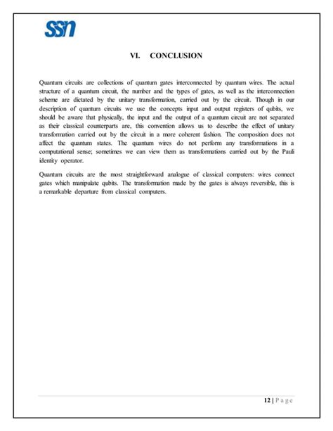 Report Implementation Of Quantum Gates Using Verilog Doc