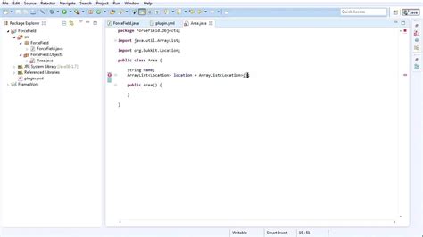 Bukkit Plugin Java Tutorial Area Protection Plugin Part 1 Youtube