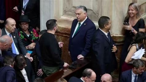 ზელენსკი ორბანს ვთხოვე დაესახელებინა 1 მიზეზი მაინც რომ Eu ს