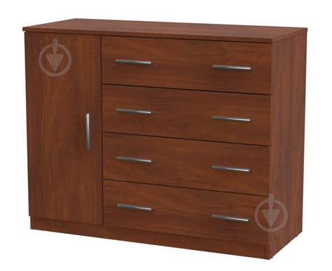 ᐉ Комод Компаніт 4 1Б П 1054x849x448 мм яблуня яблуня • Краща ціна в