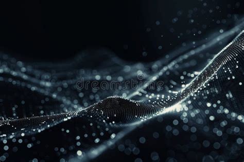 Big Data Background Abstract Digital Technology Flow Pattern Big Data