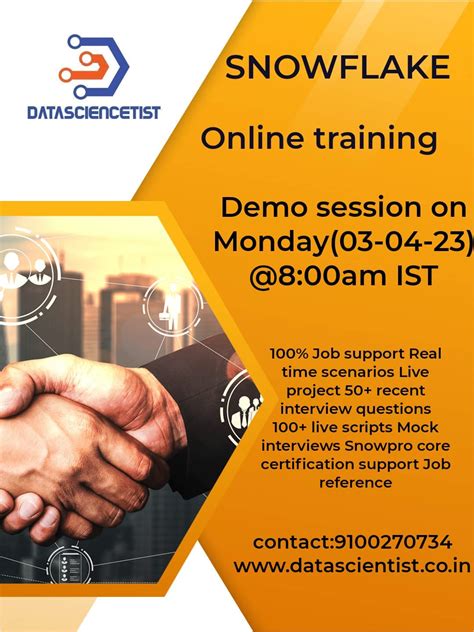 Snowflake Online Training Data Scientists Medium