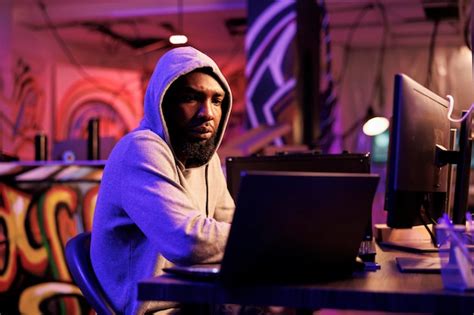 Premium Photo Hacker Coding Computer Virus