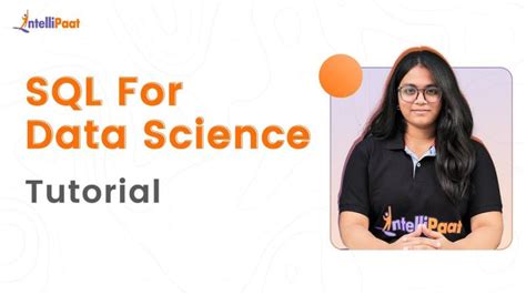 Intellipaat On Linkedin Sql For Data Science Tutorial Learn Sql