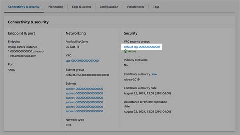 Aurora Mysql Prerequisites