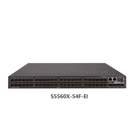 S5560x 54f Ei Ethernet Network Switch H3c High Performance Converged Poe Switch Lan And Router
