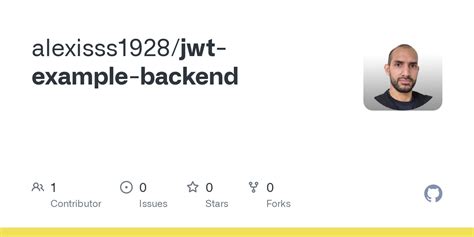 github alexisss1928 jwt example backend