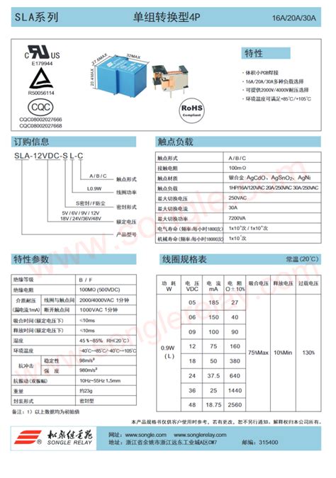 China Low Price SLA 05VDC SL C Power Relay Quotation GNS COMPONENTS