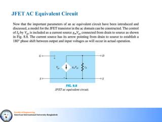 JFET Small Signal Model Pptx