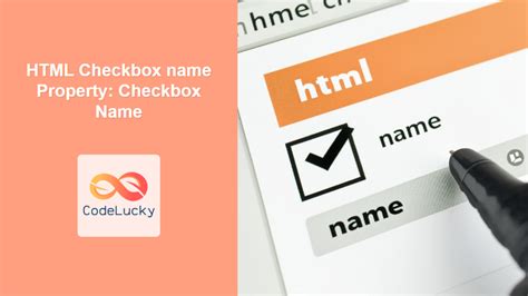 Html Dom Checkbox Object Accessing Checkbox Elements Codelucky