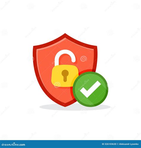 Secure Icon Cartoon Vector 330250495