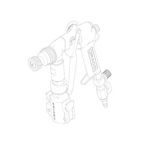 Graco 24r054 Stx Air Spray Trigger Texture Gun