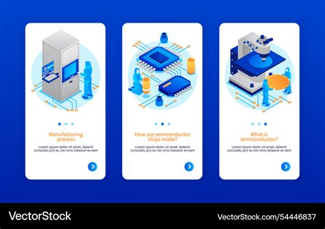Understanding Semiconductor Manufacturing Process Vector Image