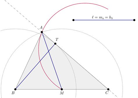 geometry if the median from one vertex of a triangle is equal to the