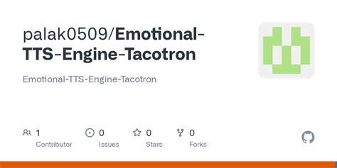 GitHub Palak0509 Emotional TTS Engine Tacotron Emotional TTS Engine