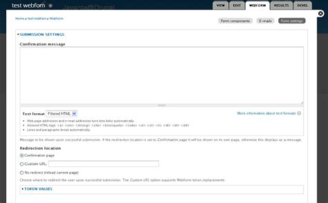 7 after submission of a webform block how to replace that webform