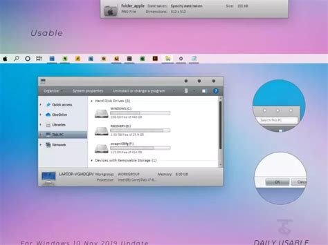 Тема Мак Пак для Windows 10 скачать на