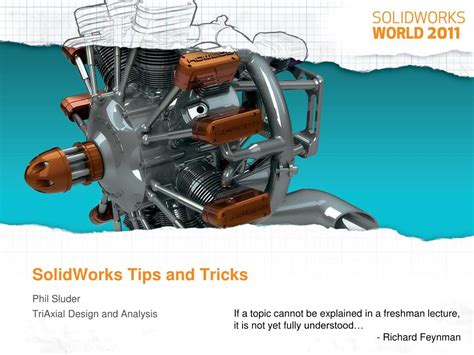 Ppt Solidworks Tips And Tricks Powerpoint Presentation Free Download