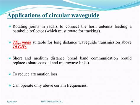 Waveguides Ppt Pptx Physics Science