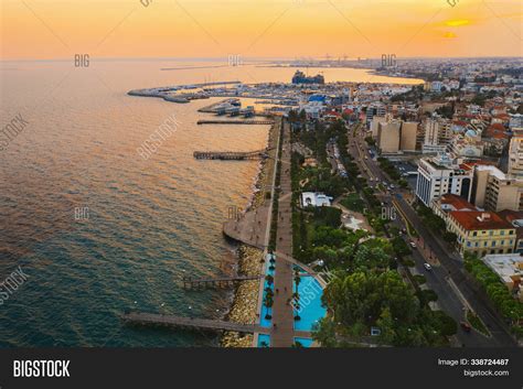Limassol Promenade Image And Photo Free Trial Bigstock