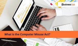 Computer Misuse Act Law For Computer Criminals IBusiness Talk