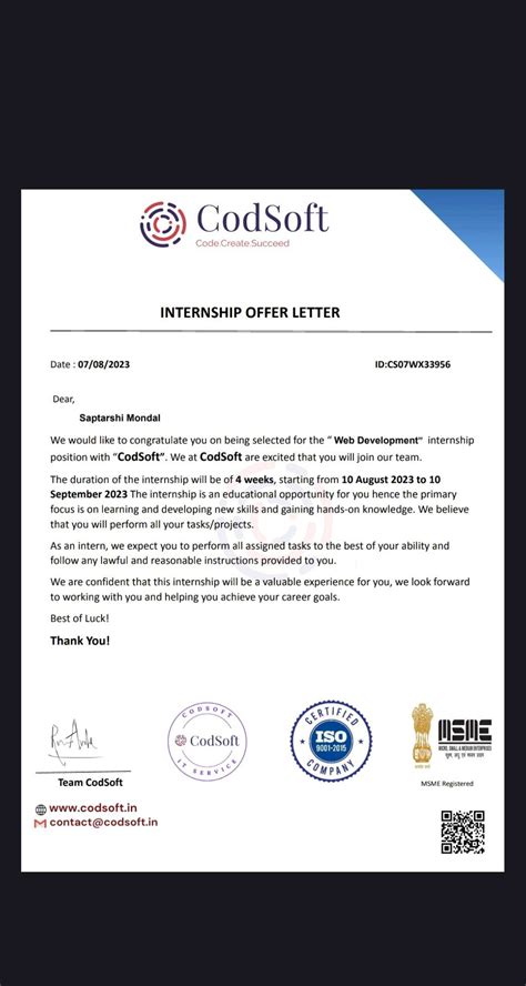 Saptarshi Mondal On Linkedin Codsoftinternship 10 Comments