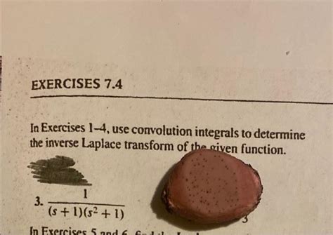 Solved Exercises 7 4 In Exercises 1 4 Use Convolution