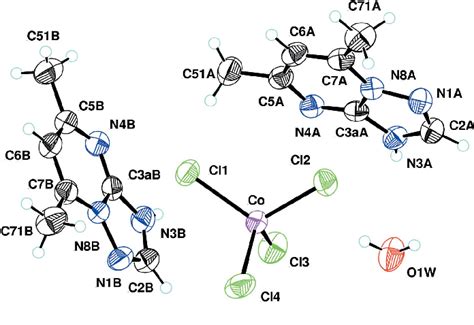 Figure 1 From Tetrachlorocobaltate Ii Monohydrate Semantic Scholar